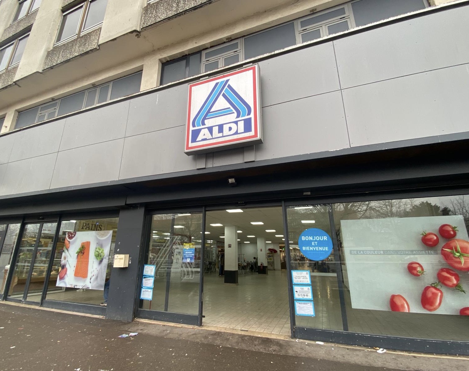 Le magasin Aldi de La Noue, symbole de la dégradation du quartier ...